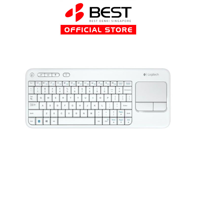 LOGITECH KEYBOARD 920-007166 (K400 Plus - White) | Shopee Singapore