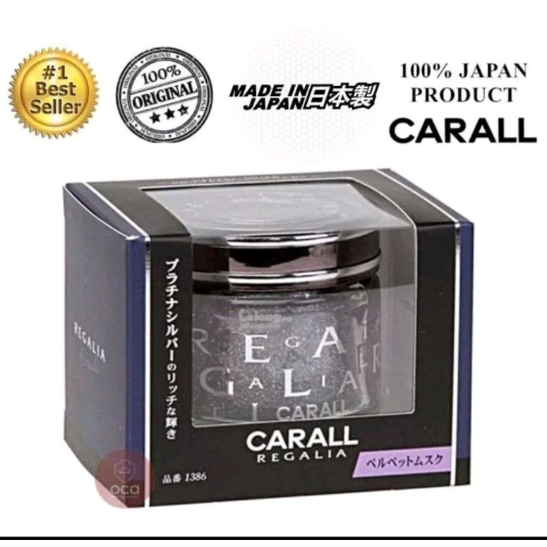 Carall Regalia Enrich Velvet Musk Car Air Freshener Perfume 1386 (Made in Japan) | Shopee Singapore