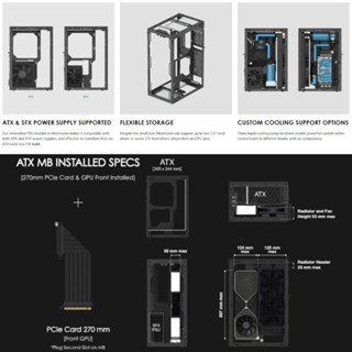 SSUPD Meshroom S V1 Mesh Desktop Small Chassis Casing Mini-itx, M-atx ...