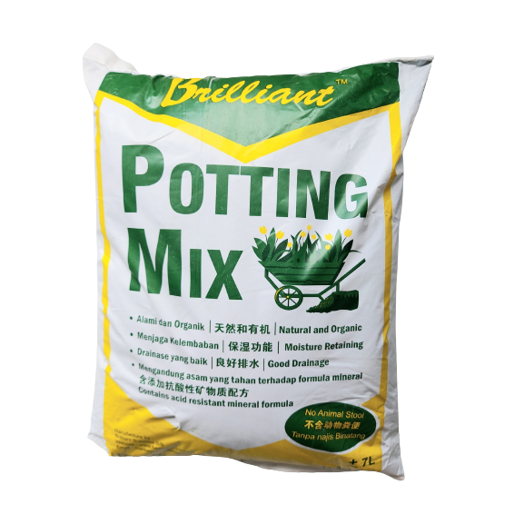 WHOLESALE Brilliant Potting Soil Mix 7L Natural Organic Well Draining ...