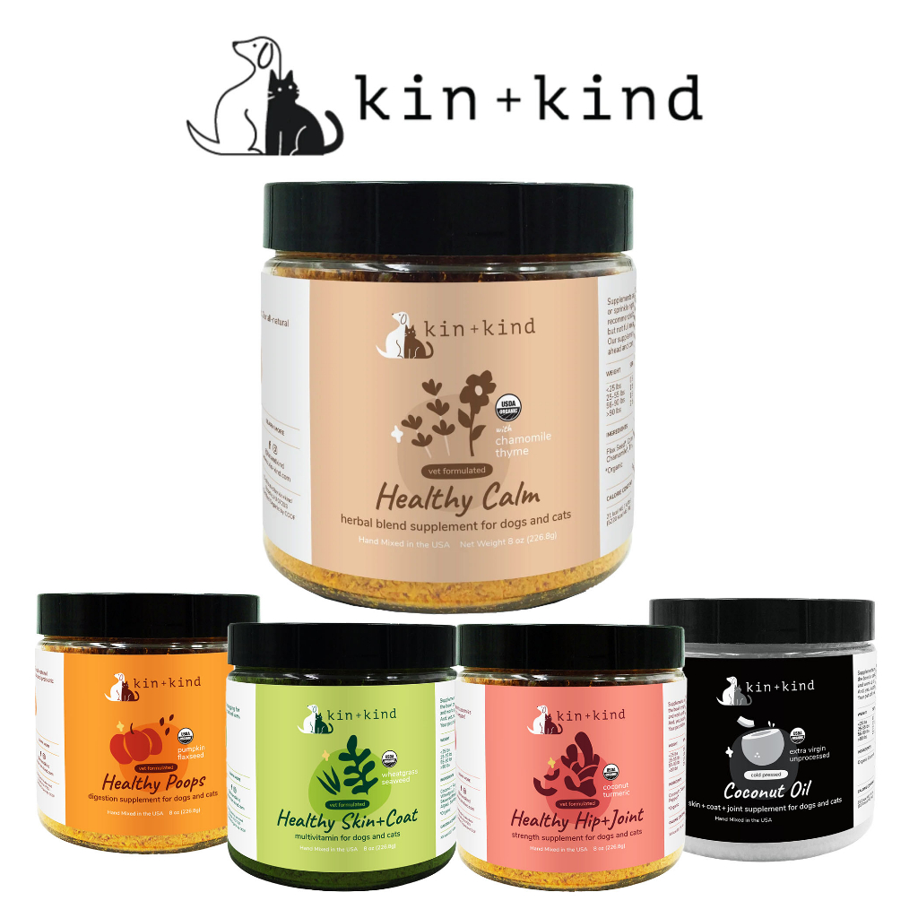 Kin and Kind Organic Healthy Supplement for Dogs and Cats | Shopee ...