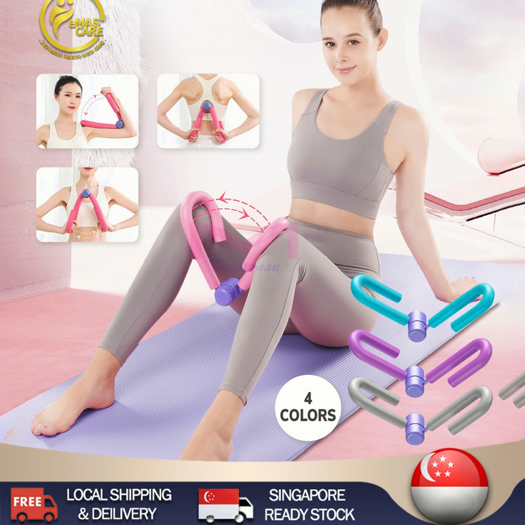 [Sg Stock] Leg Muscle Thin Stovepipe Clip Slim Leg Fitness Gym Thigh ...