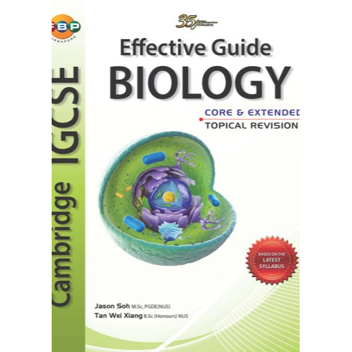 Igcse Effective Guide Biology A Complete Revision Shopee Singapore