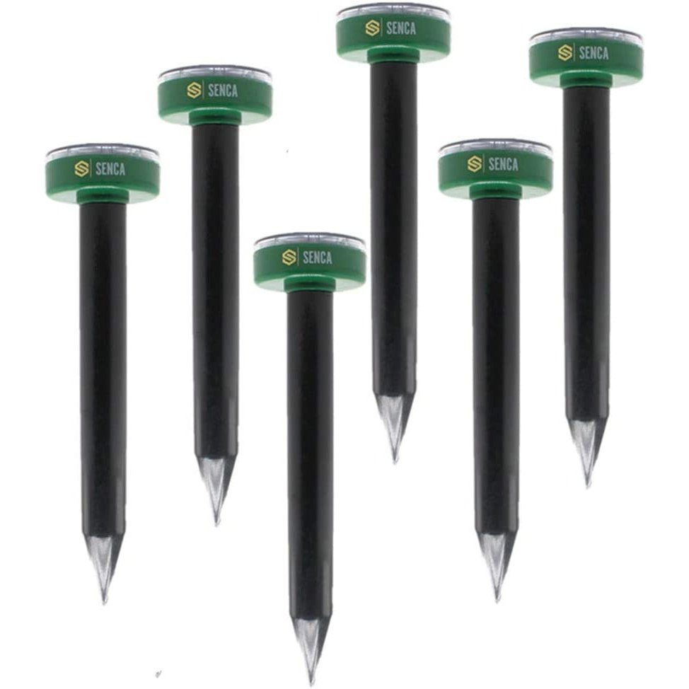 SENCA Upgraded Version Solar Powered Sonic Mole Repellent Rodent ...