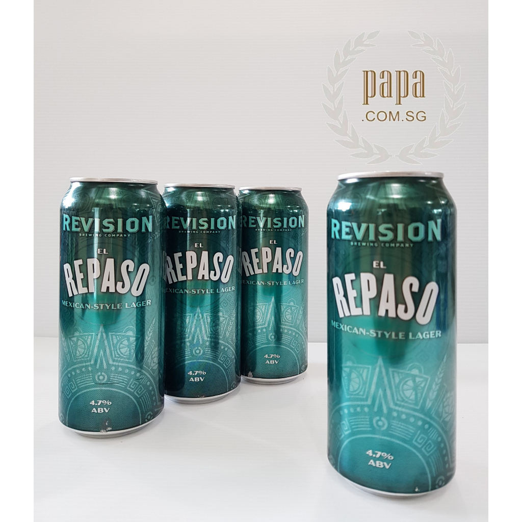 Revision Brewing Co - El Repaso - Mexican Style Lager - 4 PACK DEAL - 4 ...