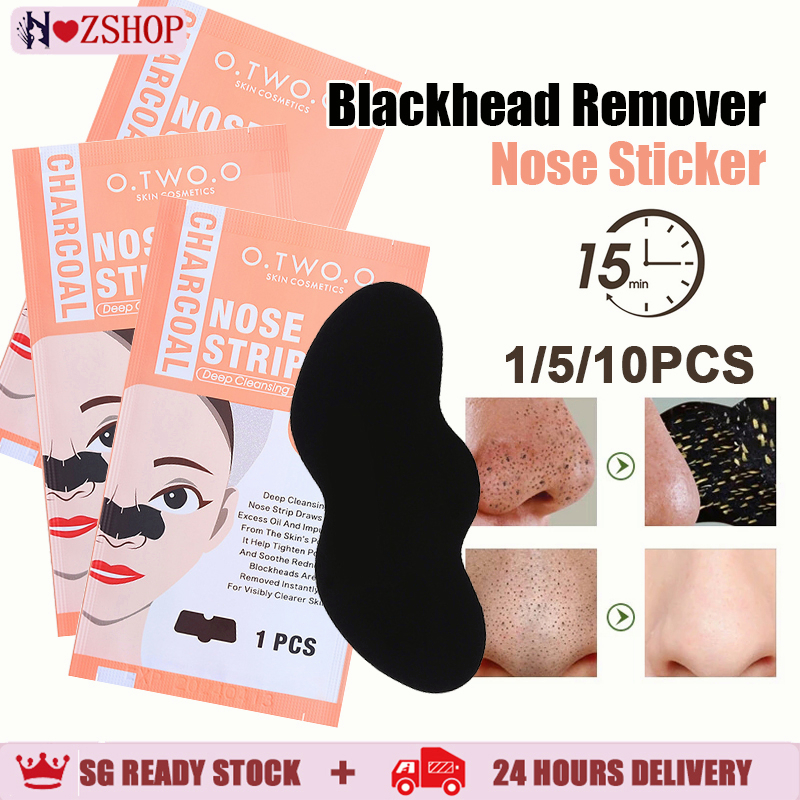 [sg Stock] Nose Blackhead Remover Mask Unisex Shrink Pores Acne