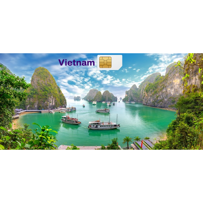 Unlimited Vietnam Data Sim Card Viettel 3 days/ 5 days/7 days | Shopee ...