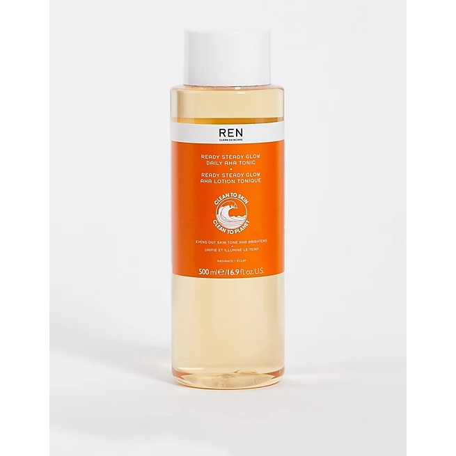 REN Clean Skincare Ready Steady Glow Daily AHA Tonic Toner Facial ...
