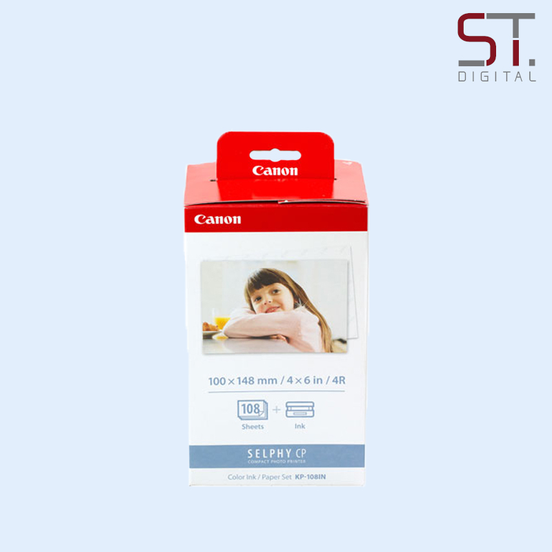 Canon KP-108IN Color Ink/Paper Set KP 108 kp-108 Canon RP-108 High ...