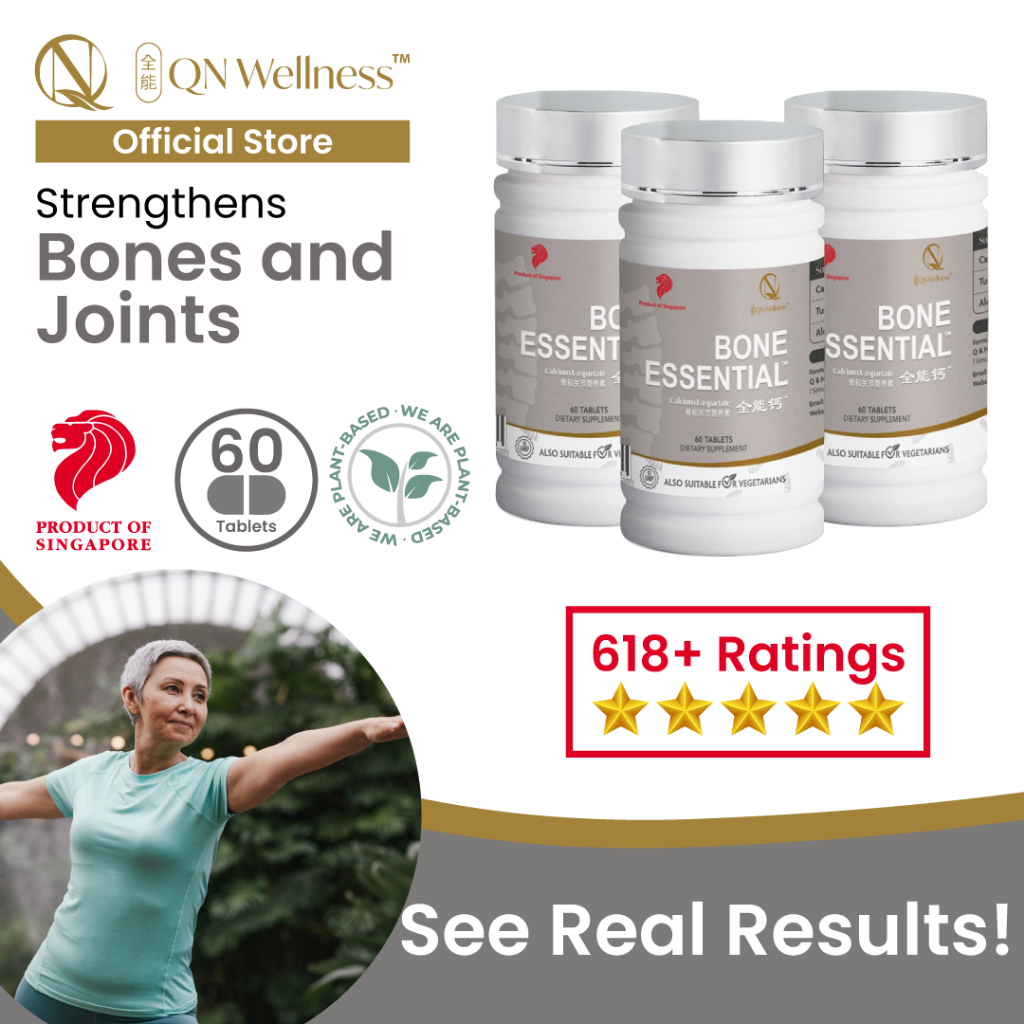 [Super Value Pack] QN Wellness - Bone Essential™ - 100% Plant Based ...