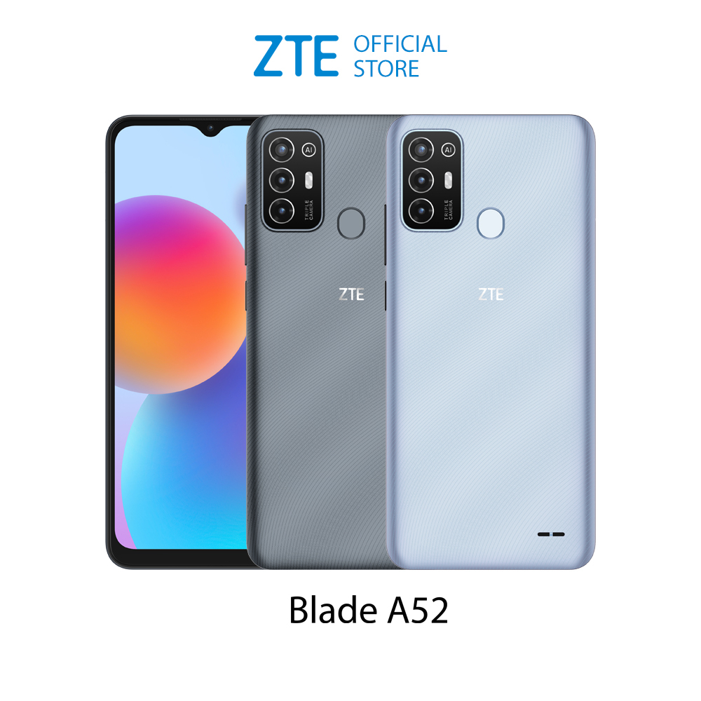 ZTE Blade A52 | 4GB+64GB | 6.52” HD+ Wide Vision Display | 5000mAh ...