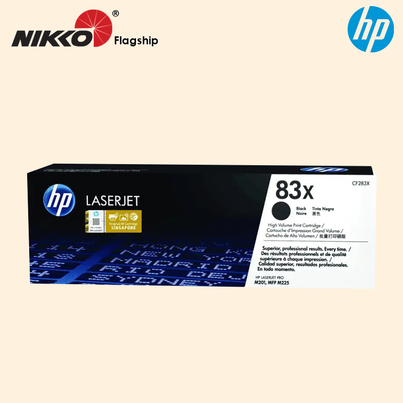 [Original] HP 83X High Yield Black Original LaserJet Toner Cartridge ...