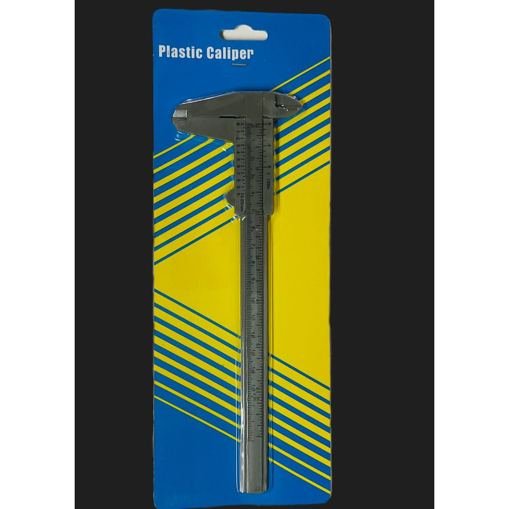 [LOCAL SG] 6″ 150 mm PVC Plastic Sliding Ruler Vernier Caliper ...