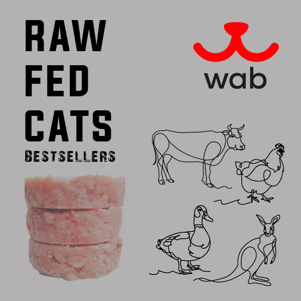 RAW-FED CAT BUNDLE // WHOLE ANIMAL BUTCHERY (2 Chix 2 Duck 2 Beef 2 Roo ...