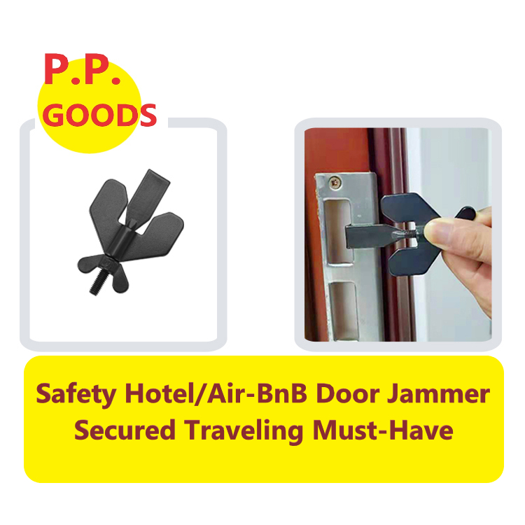 Safety Lock for Hotel/Air BNB - Portable Door Lock for Travel | Shopee ...