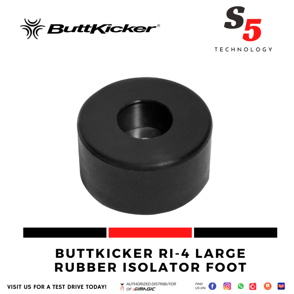 Buttkicker RI-4 LARGE RUBBER ISOLATOR FOOT | Shopee Singapore