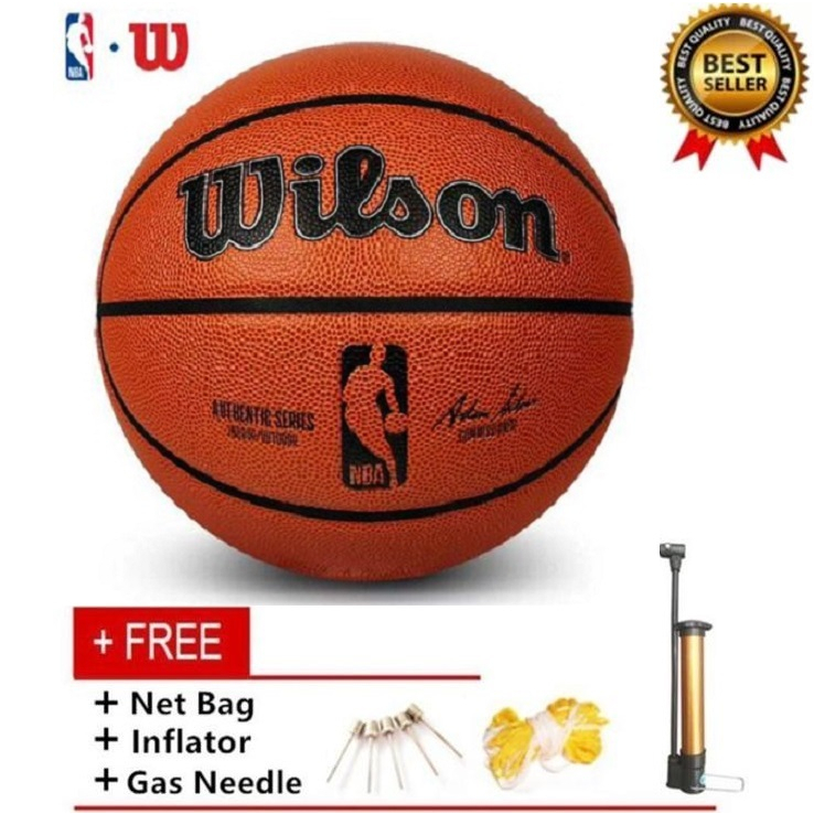【FREE BAG】Official Wilson Size 7 Basketball Indoor/outdoor NBA Official ...