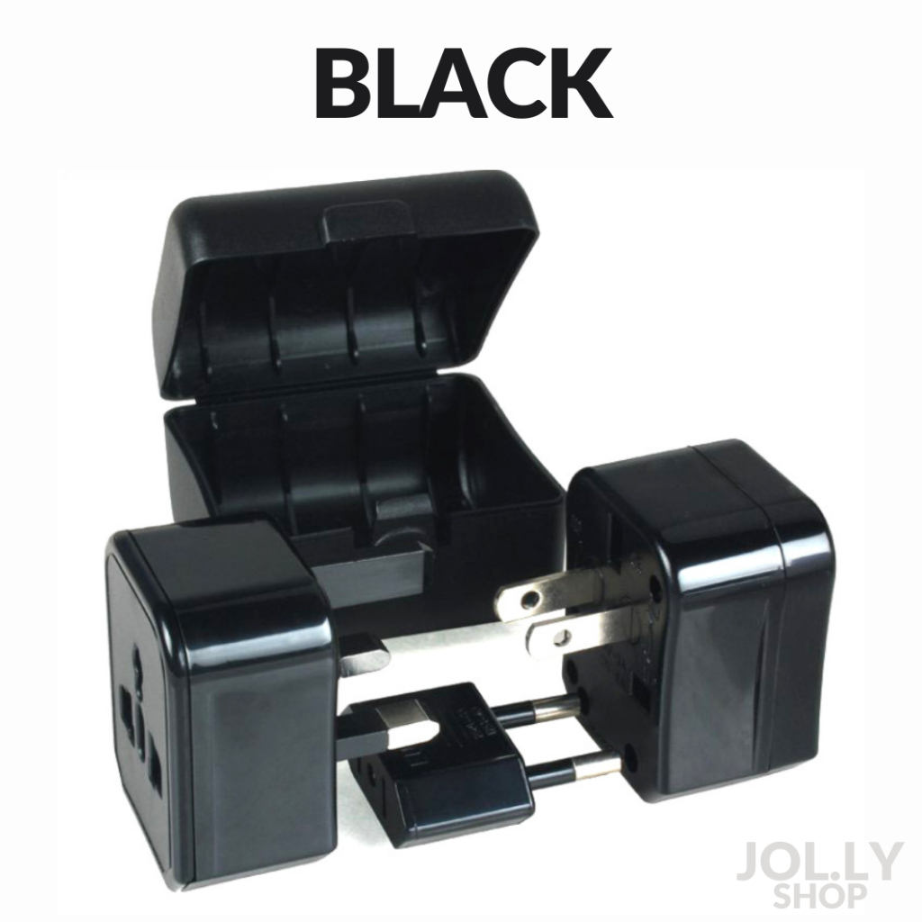 Universal Compact Travel Adapter Wall Plug | Shopee Singapore