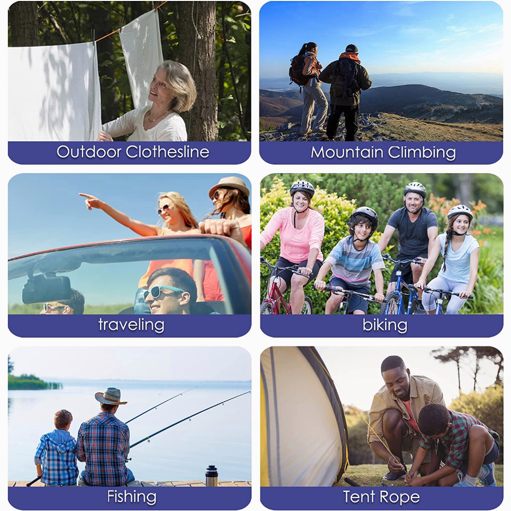 【SG】8M Retractable Clothesline Indoor Outdoor Clothes Hanger Adjustable ...