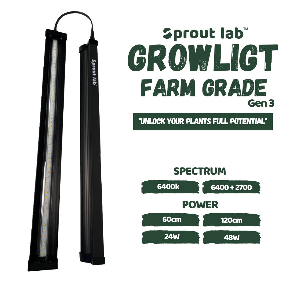 Sprout lab | T5 LED Grow Light for Plants Full Spectrum | 24 watt/48 ...
