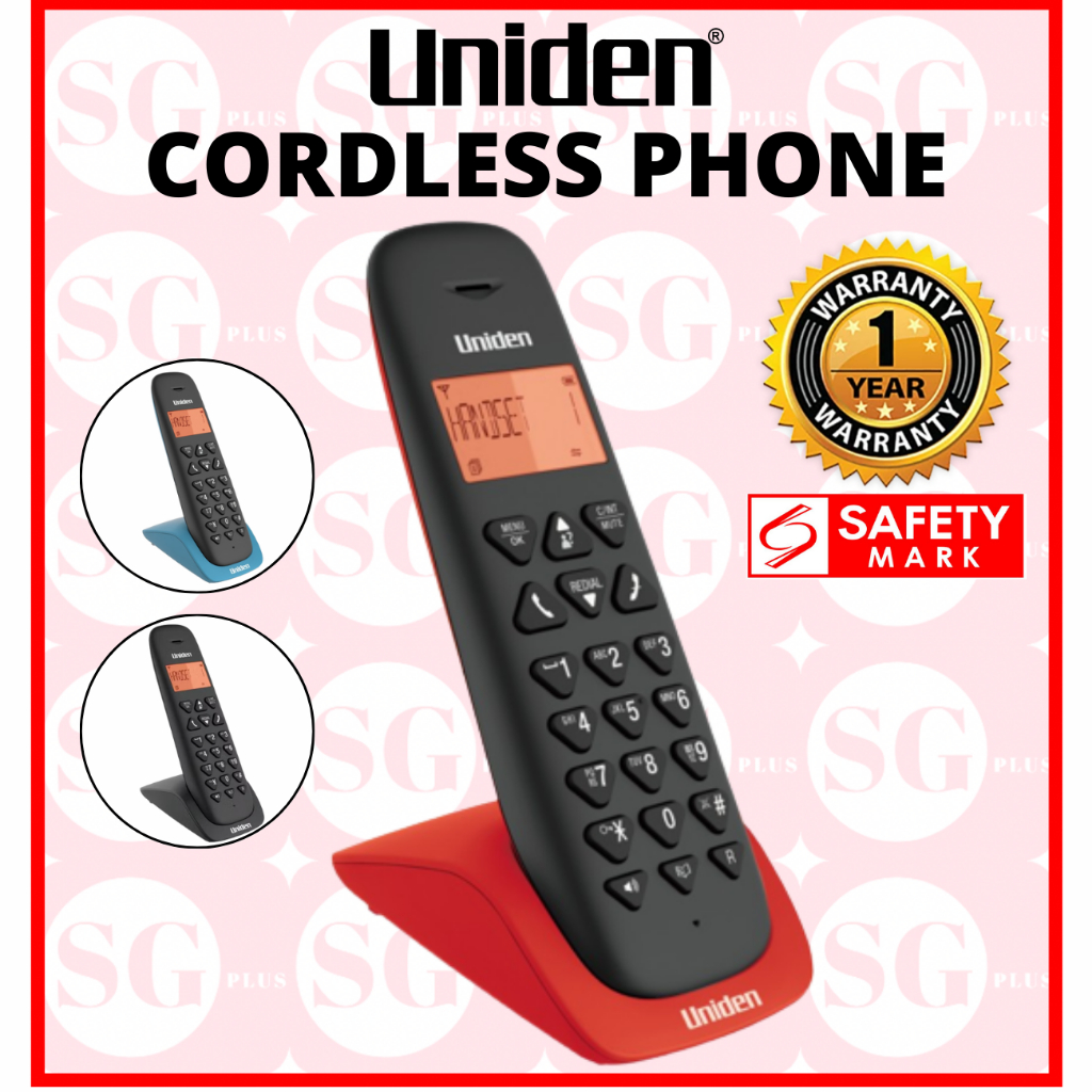 Uniden AT3102 Digital Cordless Phone | Shopee Singapore