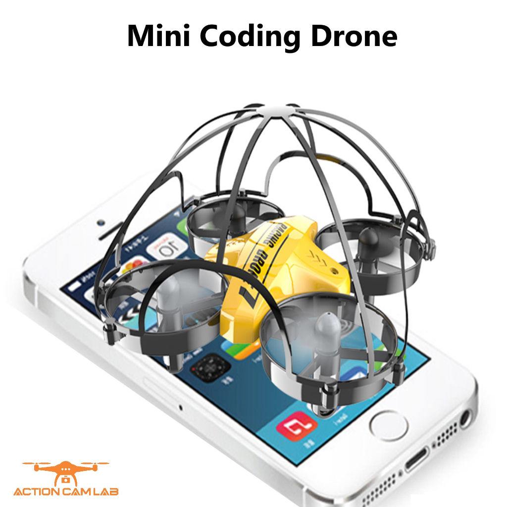 Mini Coding STEM Drone (X66BL) | Shopee Singapore