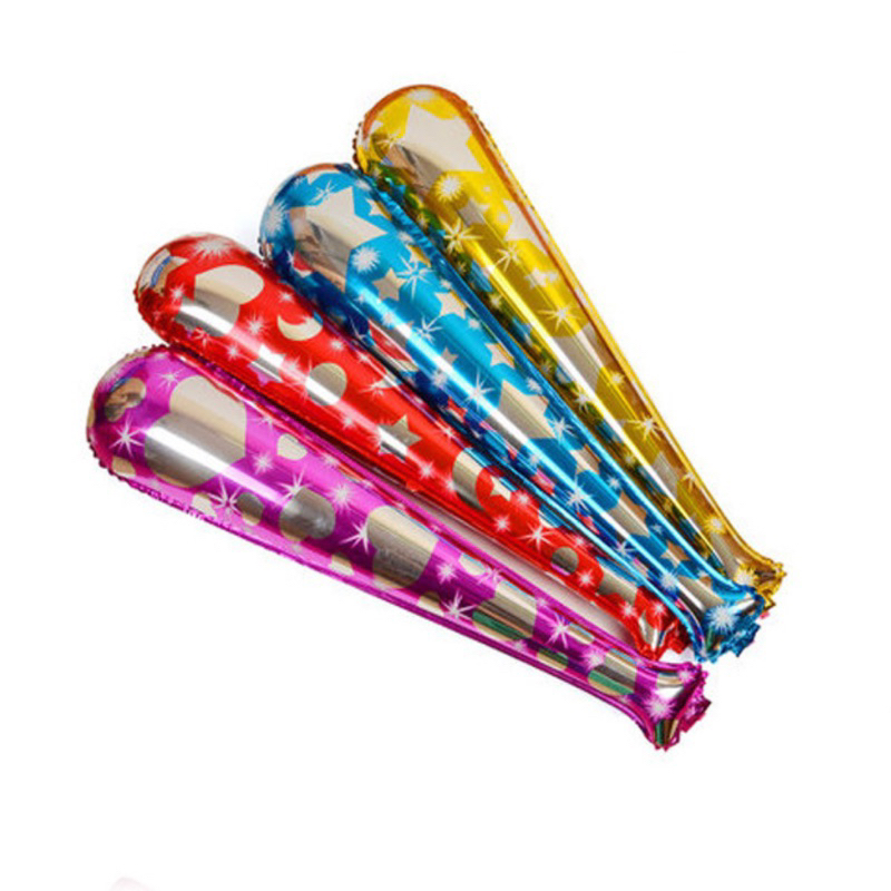 NEW Four-color Thunder sticks balloons Inflatable sticks Cheer sticks ...