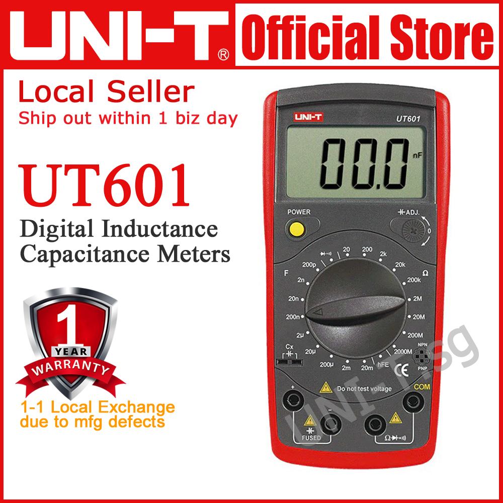Uni-T UT601 Digital Inductance Capacitance Meter | Shopee Singapore