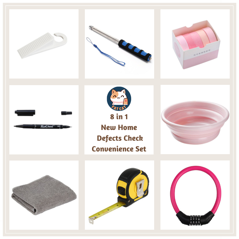 [SG Stock] 8 in 1 New Home Defects Check Convenience Set BTO HDB ...