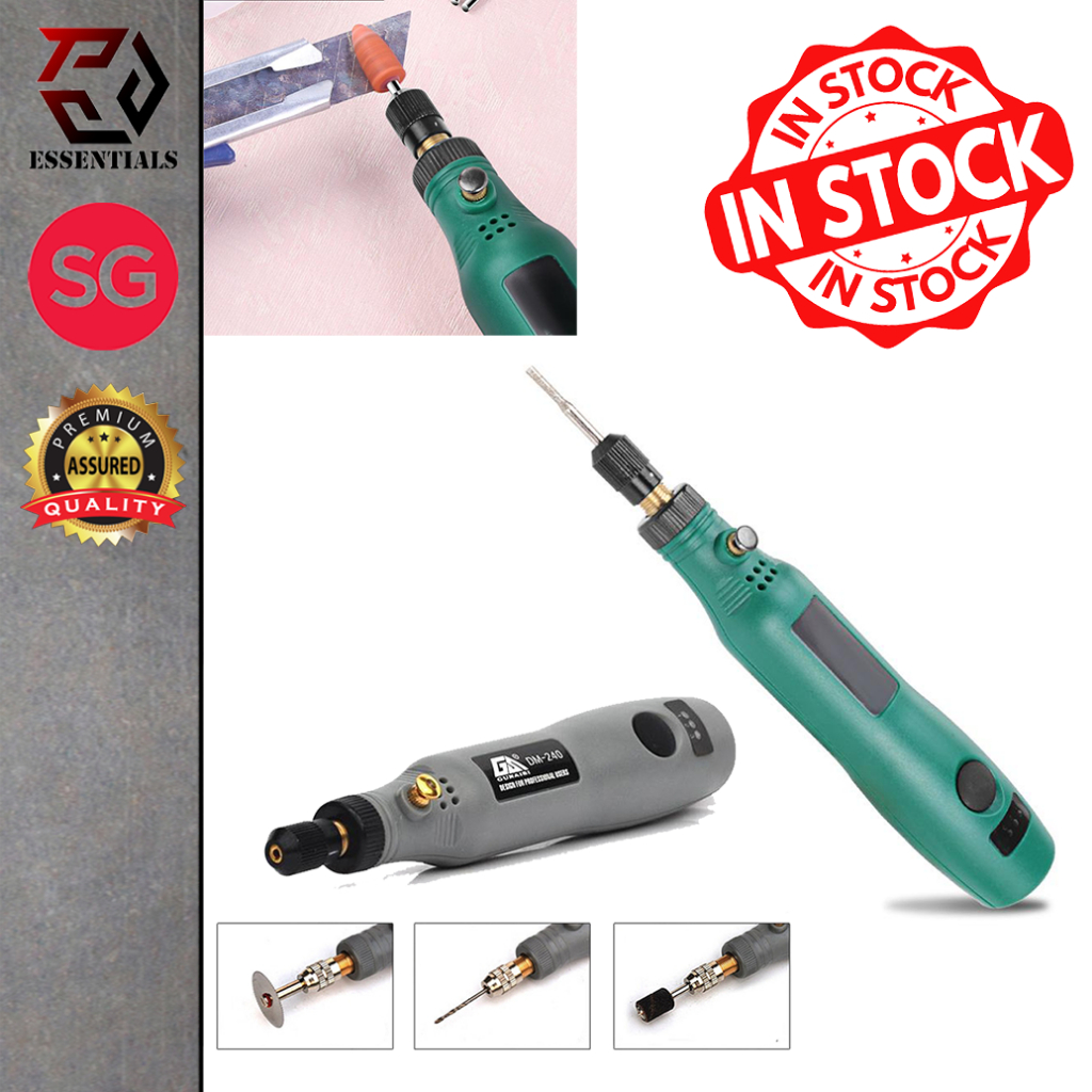 Carving Pen Wireless Handheld USB Electric Mini Hand Drill Wood Craving ...