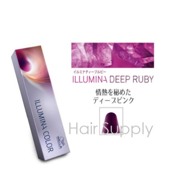 Wella Professionals Illumina Color Japan Deep Ruby, 80g | Shopee Singapore