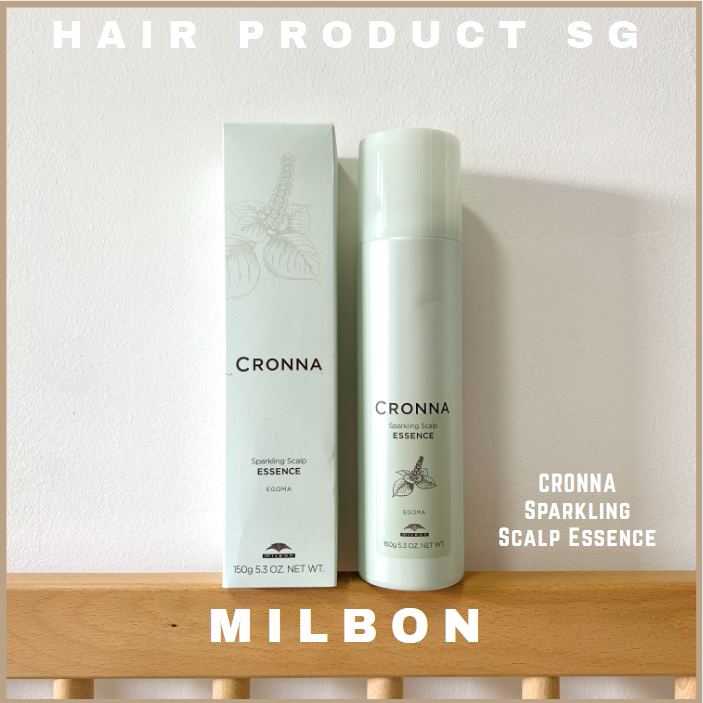 Japan Milbon CRONNA Sparkling Scalp Essence 150g | Shopee Singapore