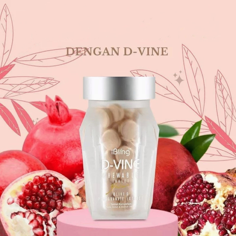 【SG SELLER】Wellous D-vine Dvine D Vine Collagen胶原蛋白三肽 60 Tablets [with ...