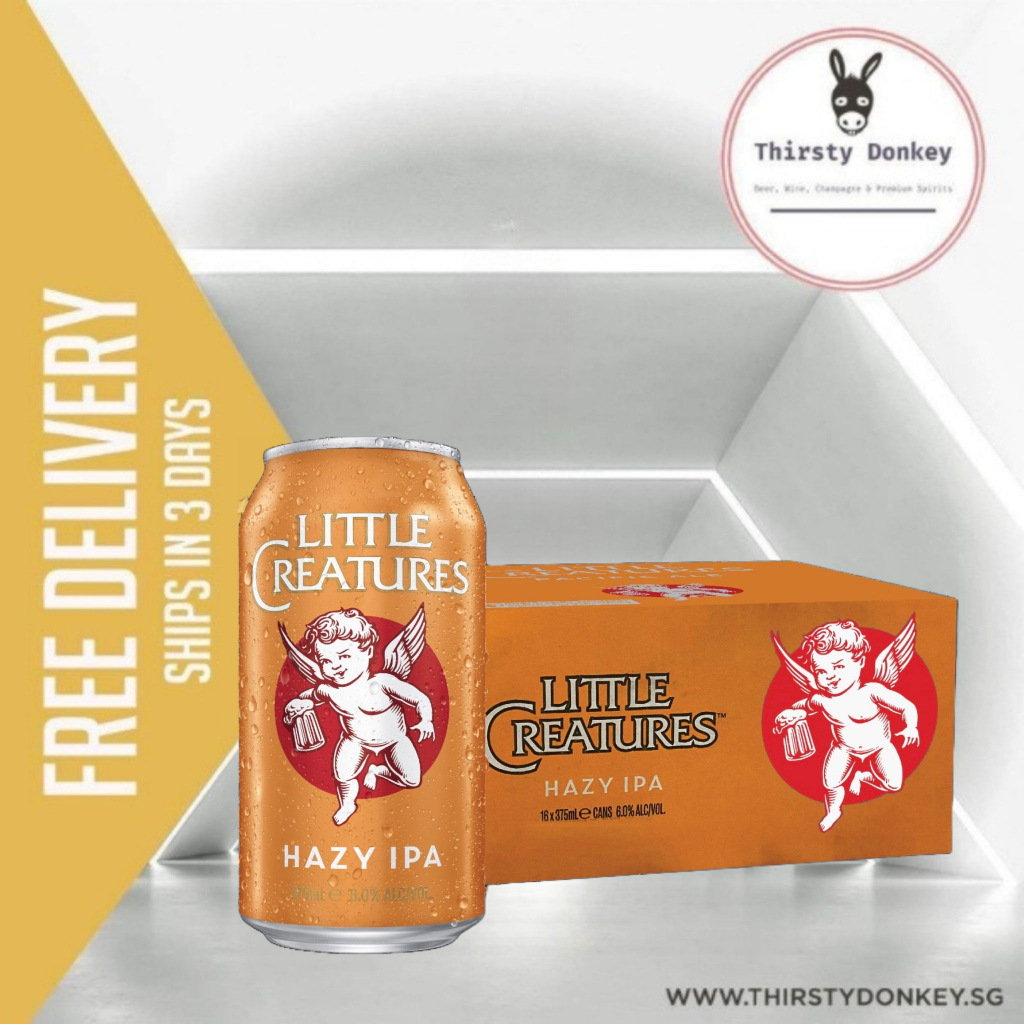 Little Creatures Hazy IPA - 375ml x 16 cans | Shopee Singapore