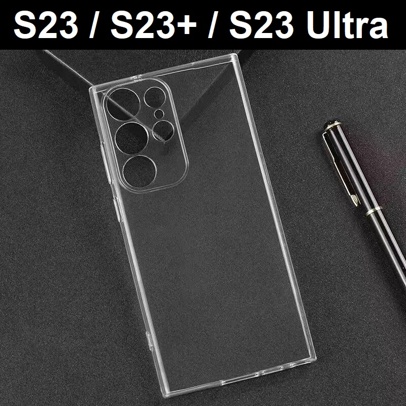 Samsung Galaxy S23 Ultra / S23 Plus / S23+ / S23 S22 Plus Slim Transparent Crystal Clear Precise ...