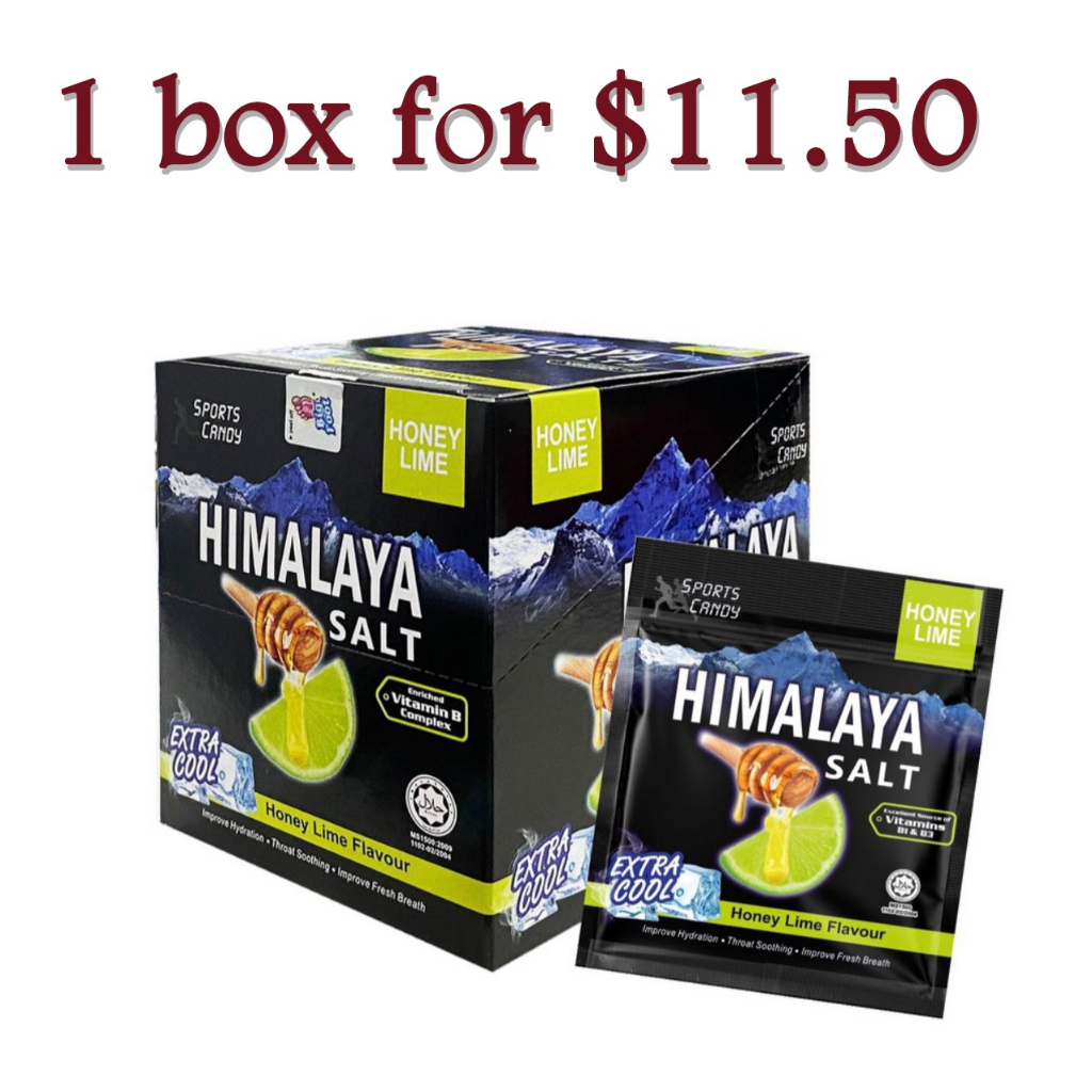 Himalaya Salt Honey Lime Extra Cool 15g x 12s | Shopee Singapore
