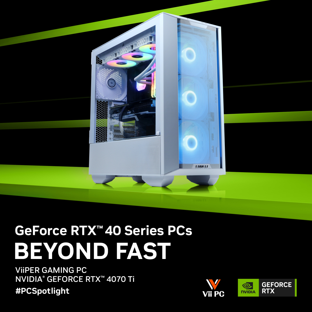 ViiPER Gaming PC Intel i5 13600KF Nvidia RTX 4070TI 16GB 1TB SSD GEN4 ...