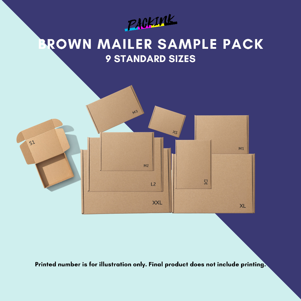 Carton Sample Pack | Shopee Singapore