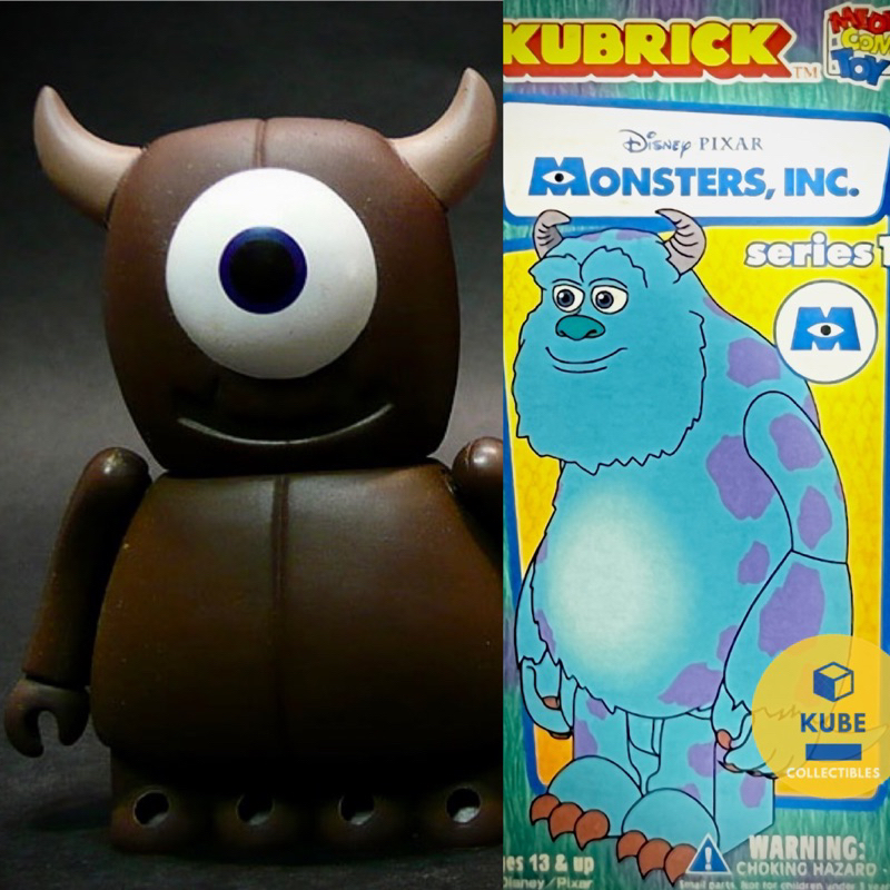 Monsters Inc Disney Pixar MEDICOM TOY KUBRICK | Series 1 Little Mikey ...