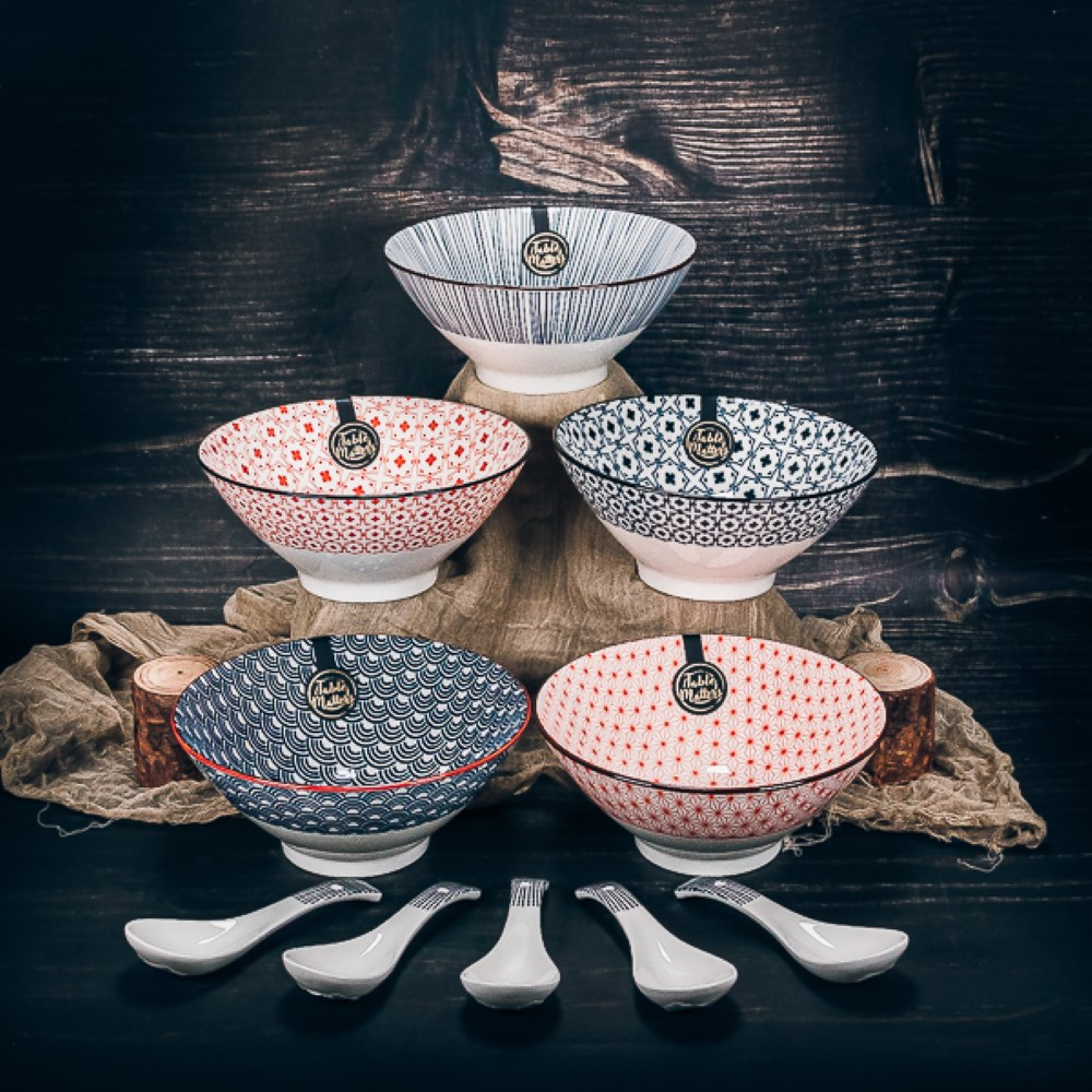 Table Matters - Assorted 10PCS Dining Bowl Set | Shopee Singapore