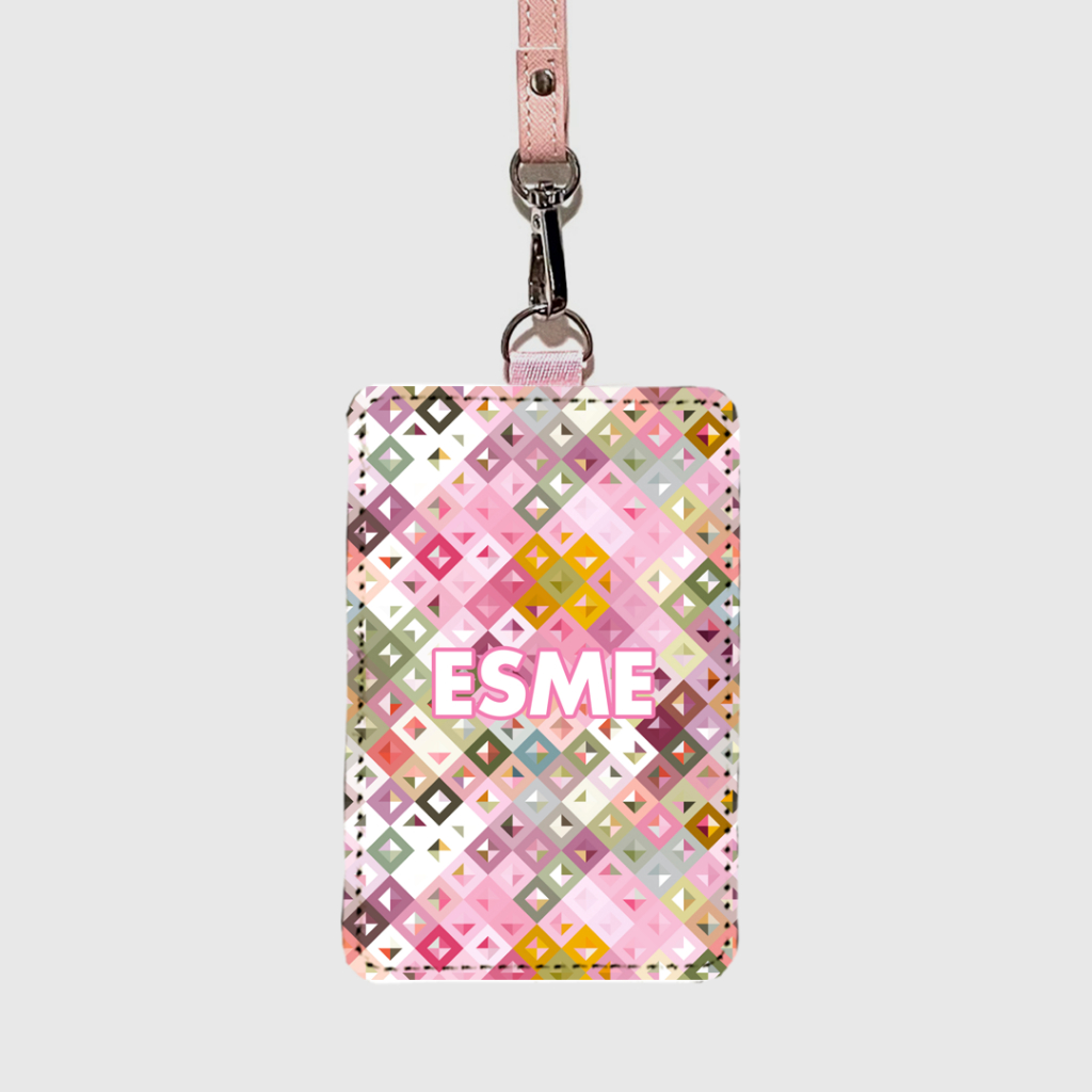 SG SELLER- Customised Lanyard Personalised Name Card Holder ...
