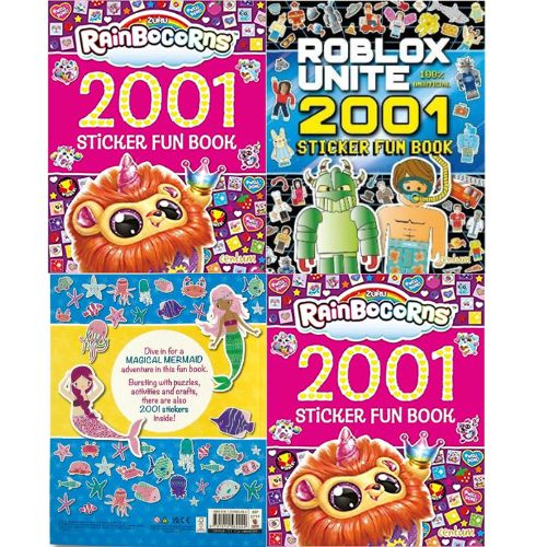 Sticker Book : Unofficial Roblox/Shimmering Mermaids/RainBocoRns 2001 ...