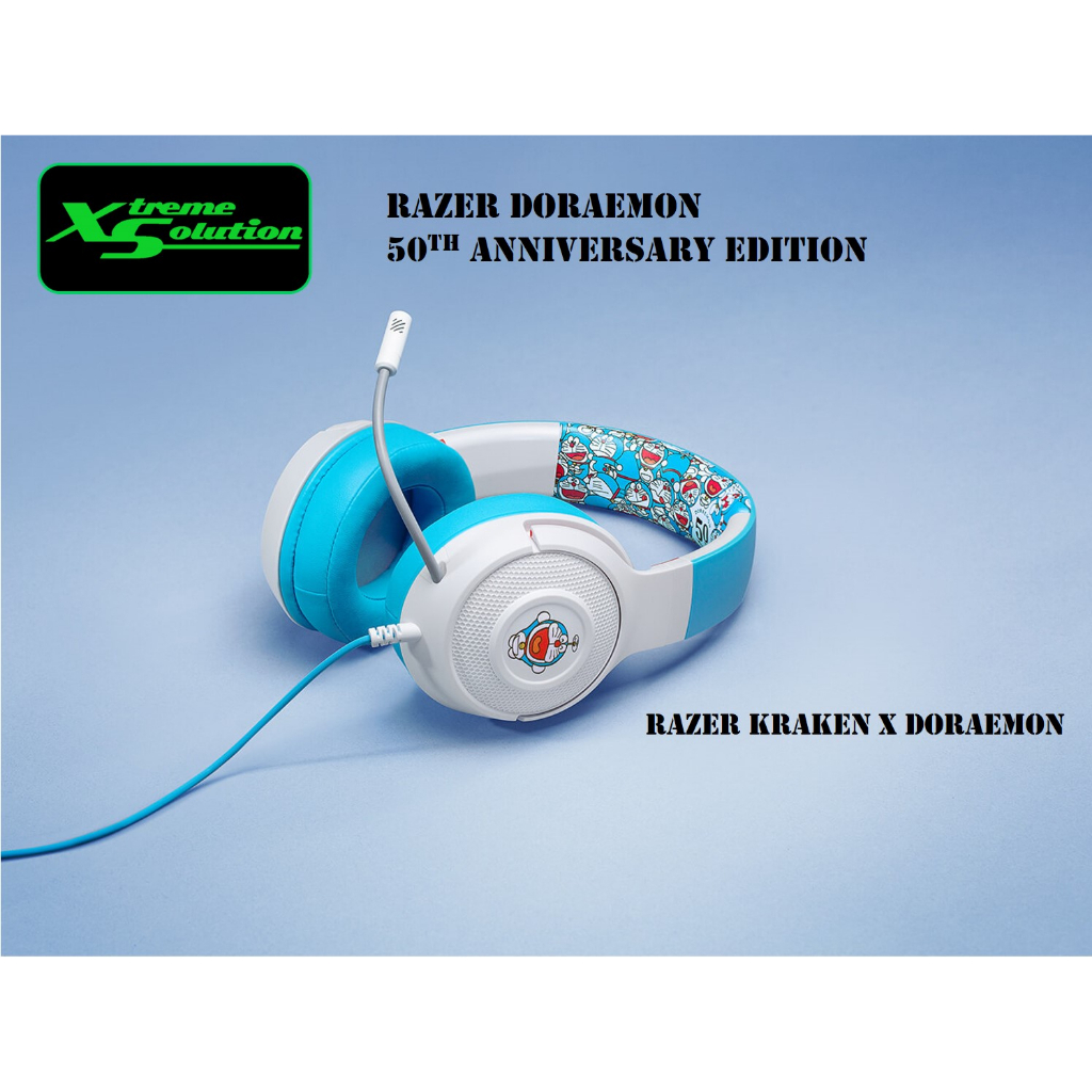 Razer Kraken X Doraemon Edition - 50th Anniversary Edition | Shopee ...