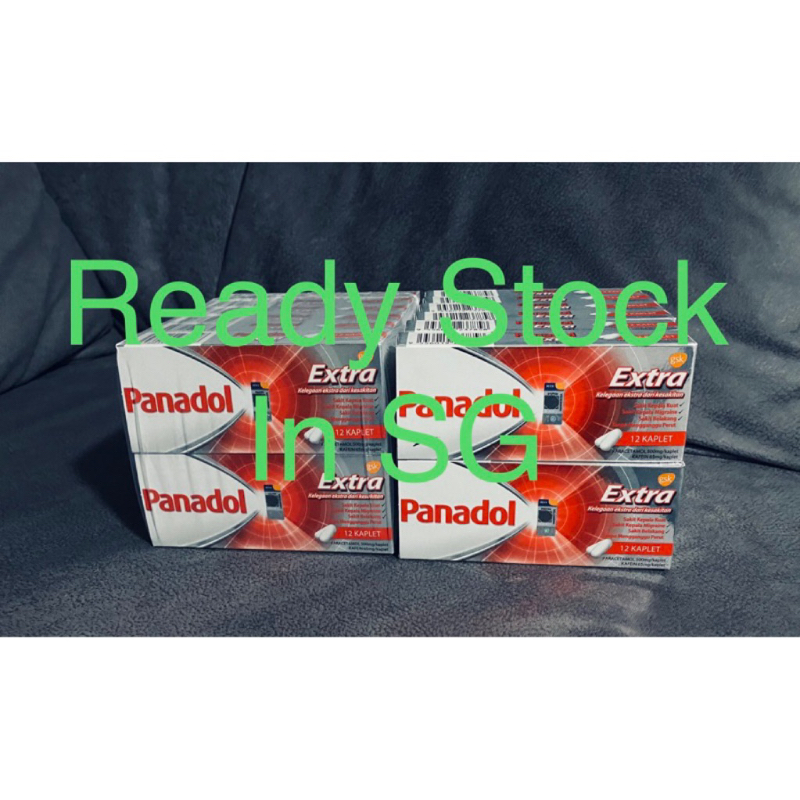 (READY STOCK IN SG) PANADOL Extra 12Tabs | Shopee Singapore