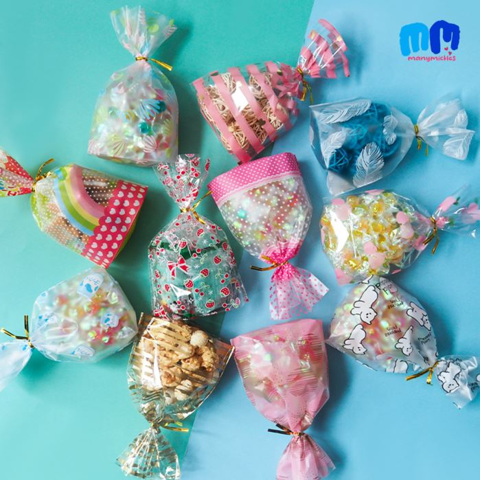 [SG] Plastic Cute Party Goodie Candy Gift Bags with Twist Ties / Kids ...