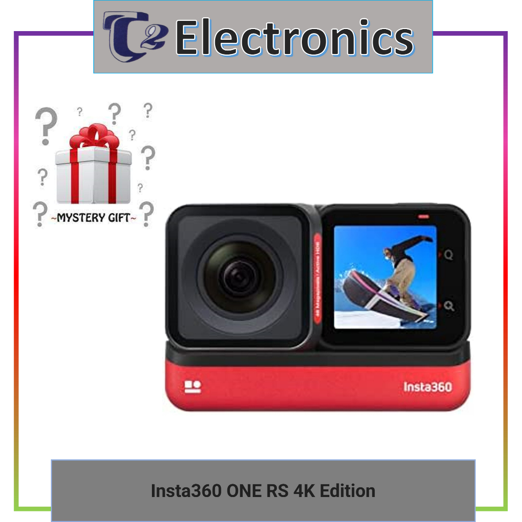 Insta360 ONE RS 4K Edition [Mystery Gift] - T2 Electronics | Shopee ...
