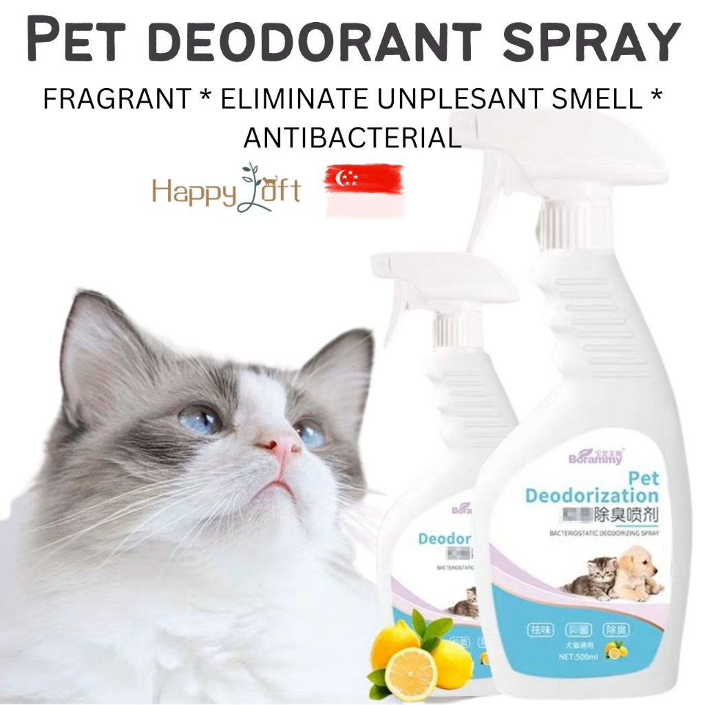 [SG SELLER] Pet Fresh Spray Pet Odor-Removing Spray Dog Cat Deodorant ...