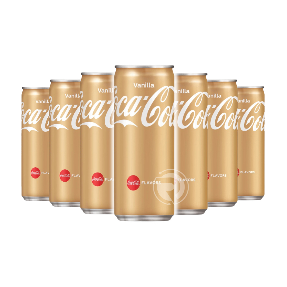 [Bundle of 2] Coca-Cola Coke Zero/Light/Vanilla (320ml x 24 Cans x 2 ...