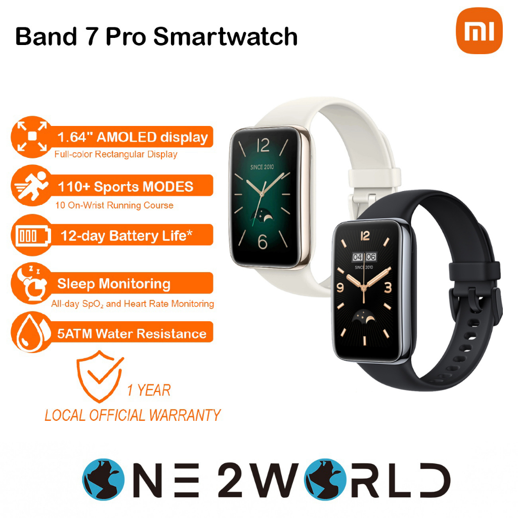 Xiaomi Band 7 Pro Smartwatch with GPS, Health & Fitness Activity ...