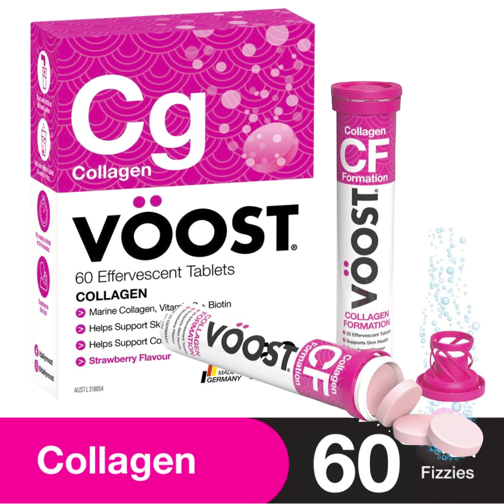 CLEARANCE! VOOST Collagen Effervescent Vitamin Supplement [All Sizes] Vitamins Similar to ...